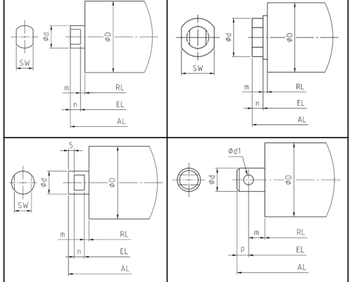 Dimensionen und Aus­führungen | Artur Küpper GmbH & Co. KG
